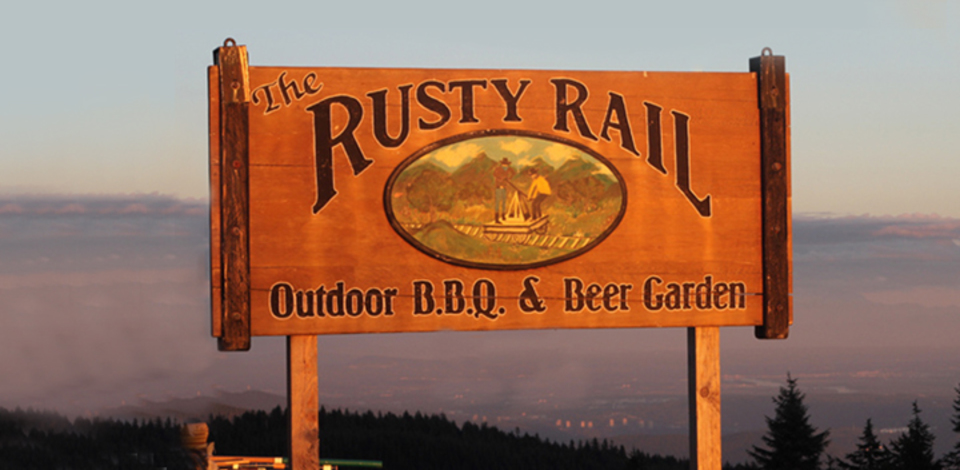 Rusty Rail | Grouse Mountain - The Peak of Vancouver