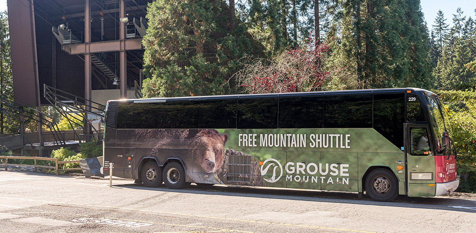 Grouse Mountain Shuttle | Grouse Mountain - The Peak of Vancouver