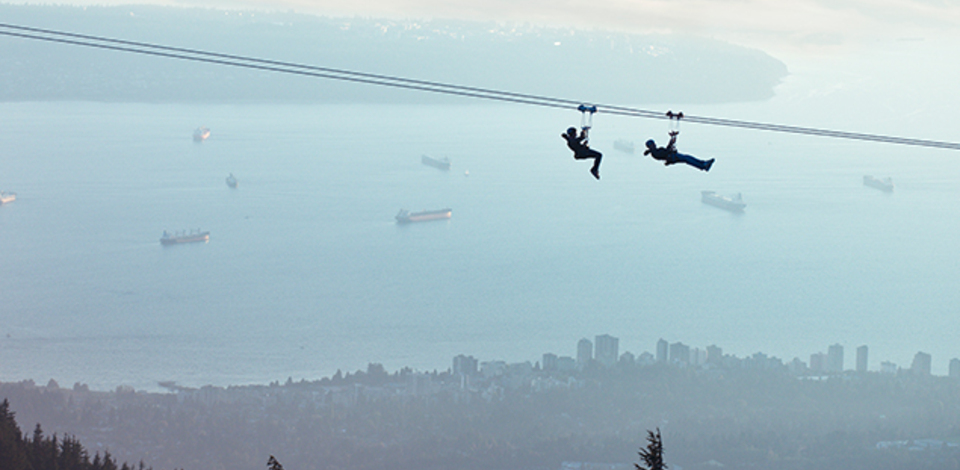 Mountain Ziplines | Grouse Mountain - The Peak of Vancouver