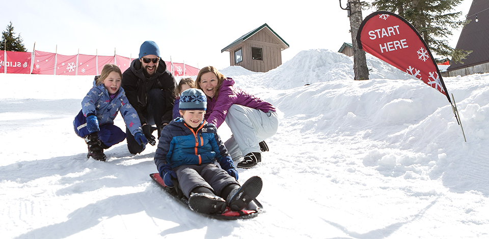 Sliding Zone | Grouse Mountain - The Peak of Vancouver