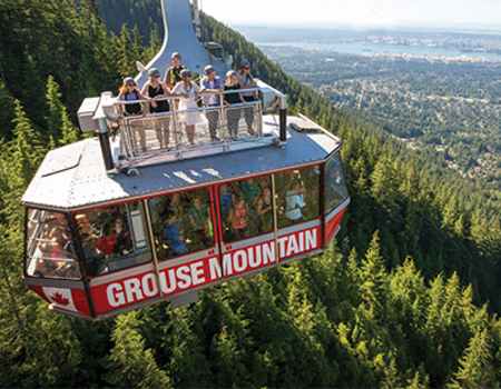 Mountain Ziplines | Grouse Mountain - The Peak of Vancouver